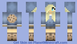 Biscuit girl Minecraft Skin