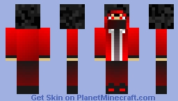 Red Scarface Minecraft Skin