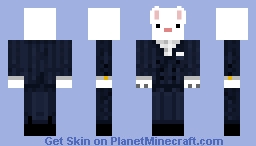 Bunny in suit Minecraft Skin