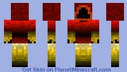 fire skin Minecraft Skin