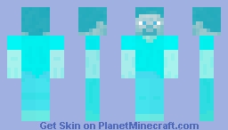 Diamond Steve Minecraft Skin