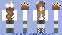 beautiful girl/ female Minecraft Skin