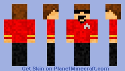 Star Trek cool dude Minecraft Skin
