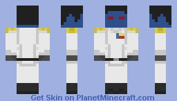Grand Admiral Thrawn Minecraft Skin