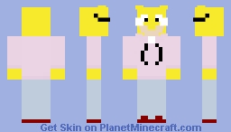 Abe Simpson/Grandpa Simpson (The Simpsons) Minecraft Skin