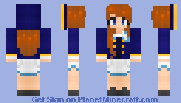 ☆Yuka☆ Magical girl Minecraft Skin