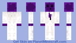 White Tuxedo Minecraft Skin