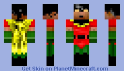 Red Robin Minecraft Skin