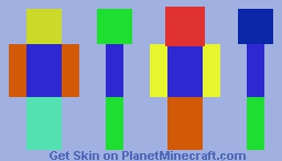 Rubik_Cube_Man Minecraft Skin
