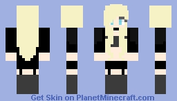 Taylor Momsen from the pretty reckless Minecraft Skin