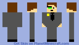 international super spy Minecraft Skin
