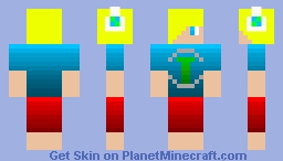 Summer Boy Minecraft Skin