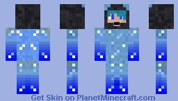 Ice Man Minecraft Skin