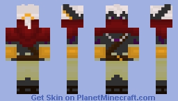 Drow Wizard Gladiator Minecraft Skin