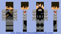 The Winter Soldier Minecraft Skin