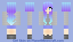 Cosmo Girl (Above The Clouds Submission) Minecraft Skin