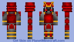Dark Samurai Minecraft Skin