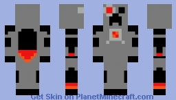 Techno creeper Minecraft Skin