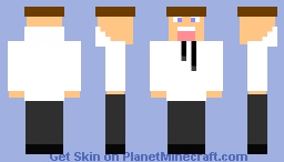 Shocked Guy Minecraft Skin