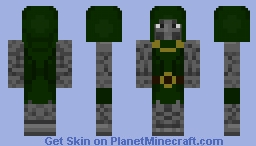 Doctor Doom Minecraft Skin