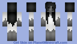 Ghost Girl Minecraft Skin