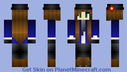 ΨCR4ZYL3GS247Ψ ~Fedora Girl~ Minecraft Skin