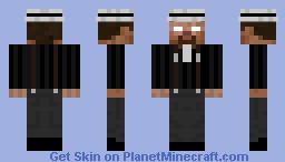 Herobrine: Mob Boss Minecraft Skin