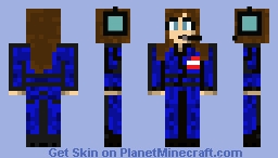 Nasa pilot Minecraft Skin