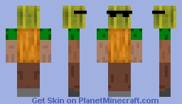 Melon Steve Minecraft Skin