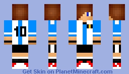 Messi Minecraft Skin