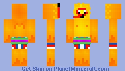 Summertime Sun Minecraft Skin
