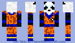 Dragon Ball Panda Minecraft Skin