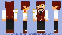 1.8 Red Elf skin Minecraft Skin