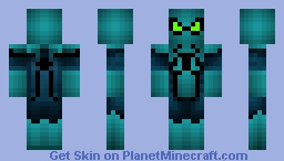 Blue Spidey Minecraft Skin