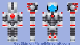Cyber Warrior Minecraft Skin