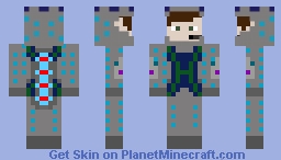 hyper suit guy Minecraft Skin