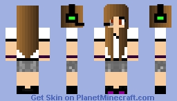 Deadlox Fangirl ~Fangirl Series~ Minecraft Skin