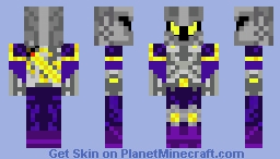 Meta Knight (With Mask) Minecraft Skin