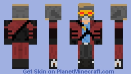 Star-Lord Minecraft Skin