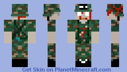 Become a zombie MP Minecraft Skin