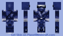 Blue Power Ranger Minecraft Skin
