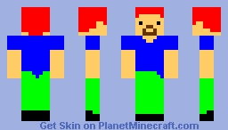 Traumatized Dude Minecraft Skin