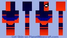 Deathstroke Classic Minecraft Skin