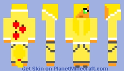 applejack human Minecraft Skin