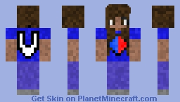 Girl Vikkstar123 Skin Minecraft Skin