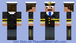 NAVY Commander skin Minecraft Skin