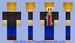 Normal Guy With Orange Hair Minecraft Skin
