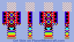 Disco man Minecraft Skin