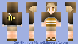 Caramel and Honey Minecraft Skin