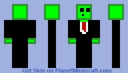 Slime suit guy Minecraft Skin